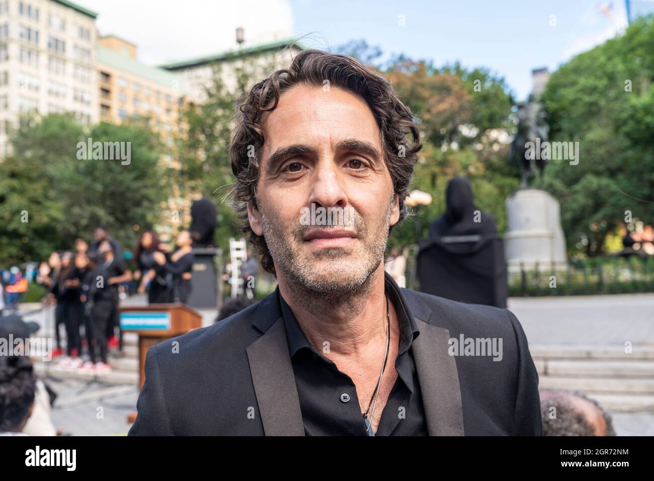 New York, NY - September 30, 2021: Artist Chris Carnabuci attends ...