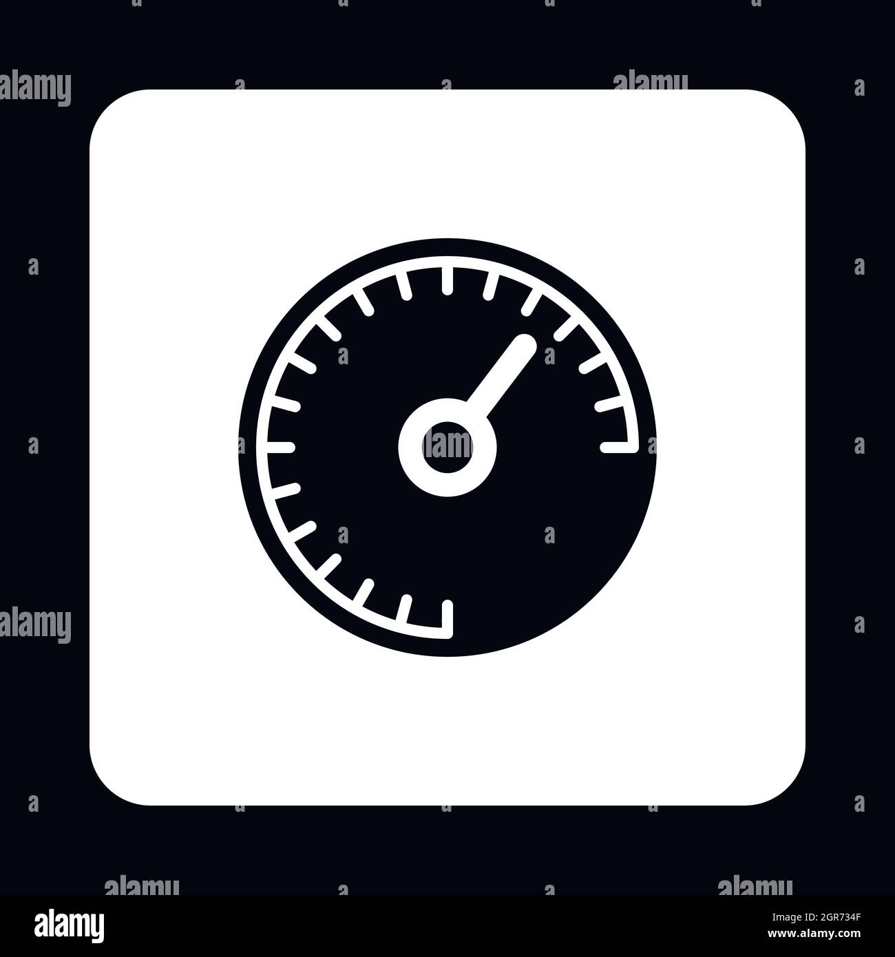 Speedometer Measuring Scale Icon Stock Vector Image And Art Alamy