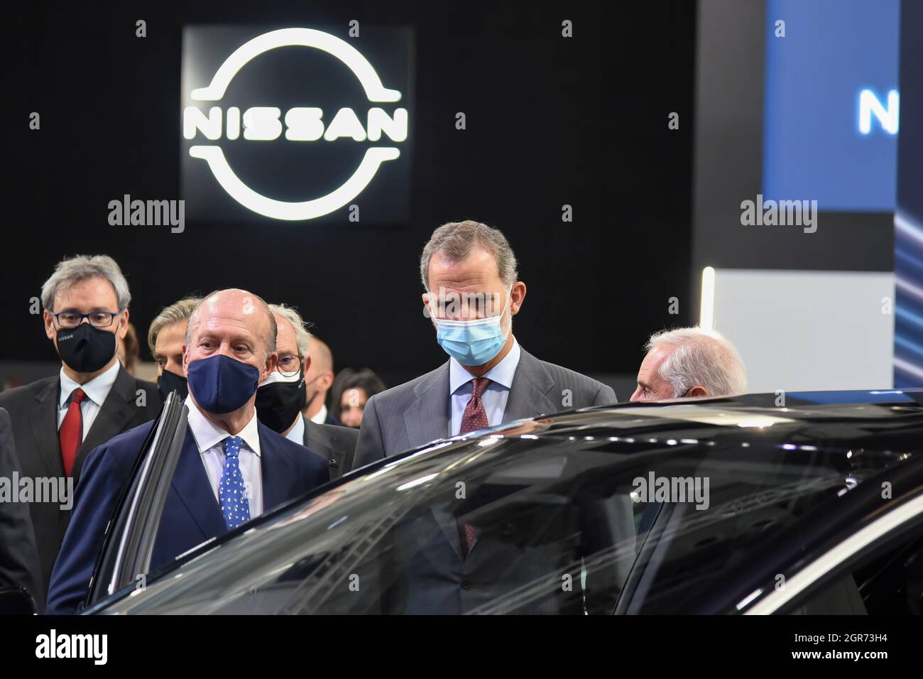 Nissan stand hi-res stock photography and images - Alamy