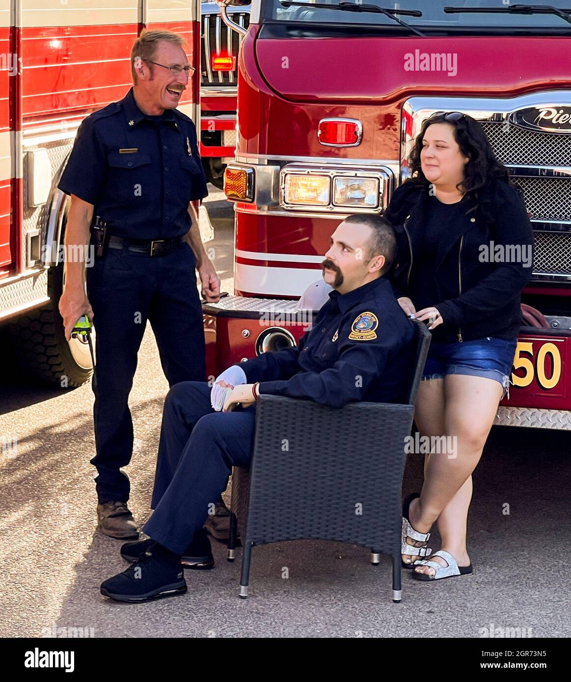 Patterson, CA, U.S.A. 30th Sep, 2021. West Stanislaus Fire Protection ...