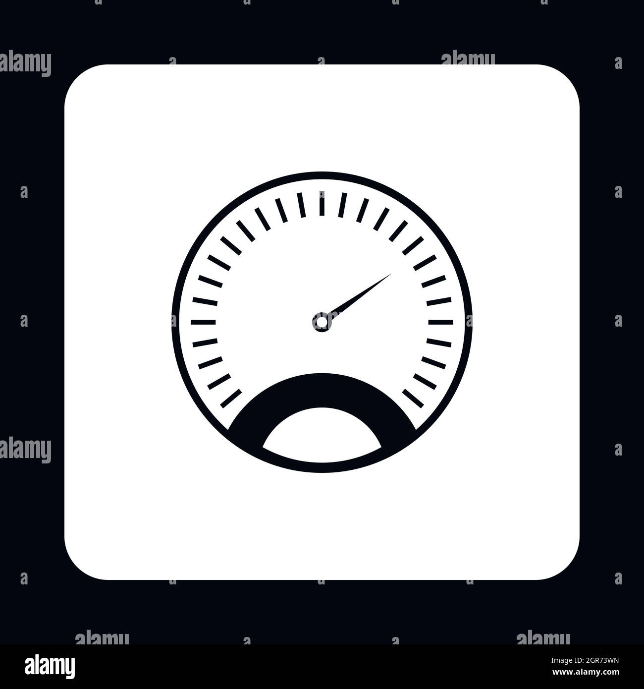 Car dashboard speedometer Stock Vector Images - Alamy