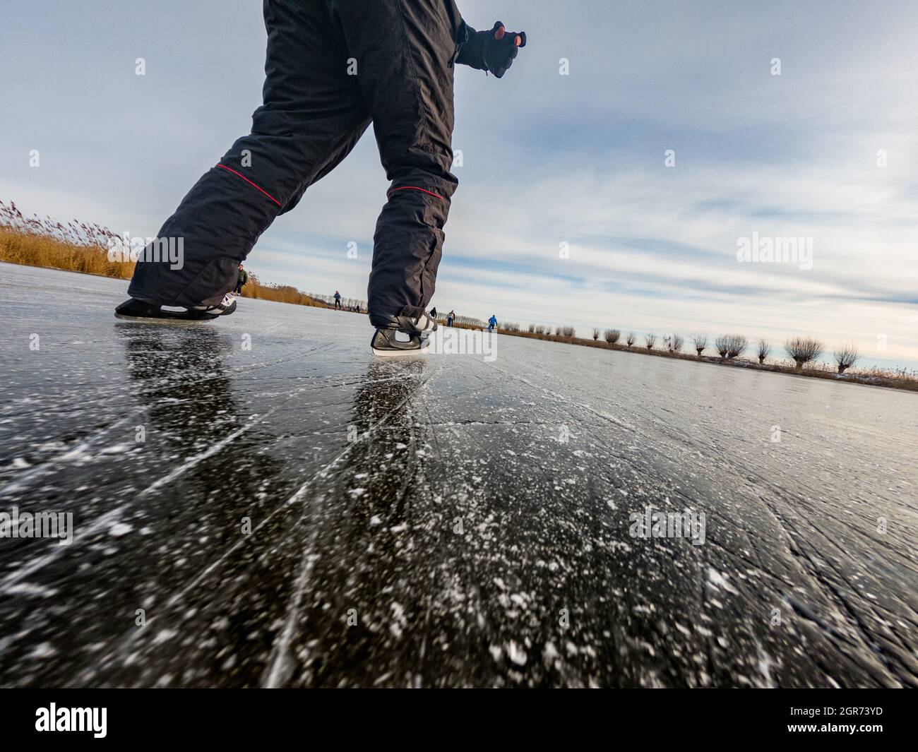 Ice skating low angle hi-res stock photography and images - Alamy