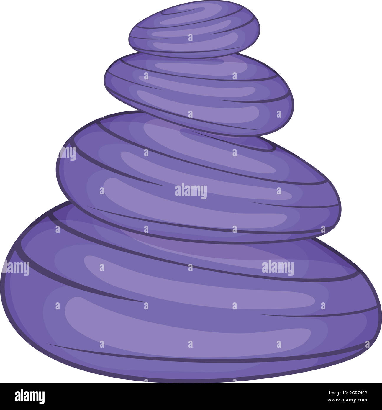 Basalt stone Stock Vector Images - Alamy