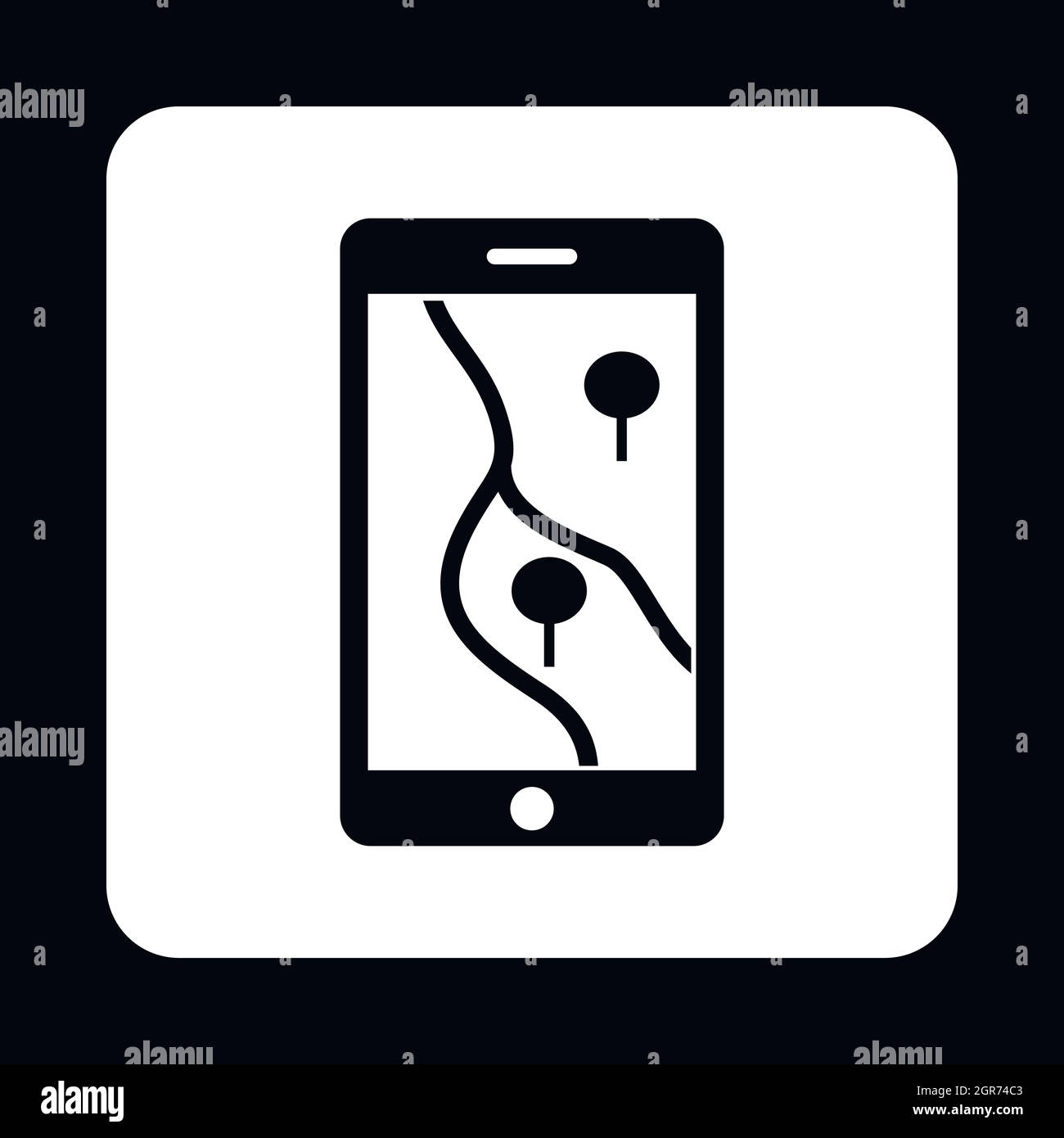 Maps Stock Vector Images - Alamy