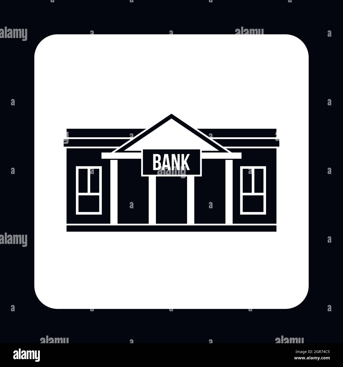 Bank card icon simple hi-res stock photography and images - Alamy