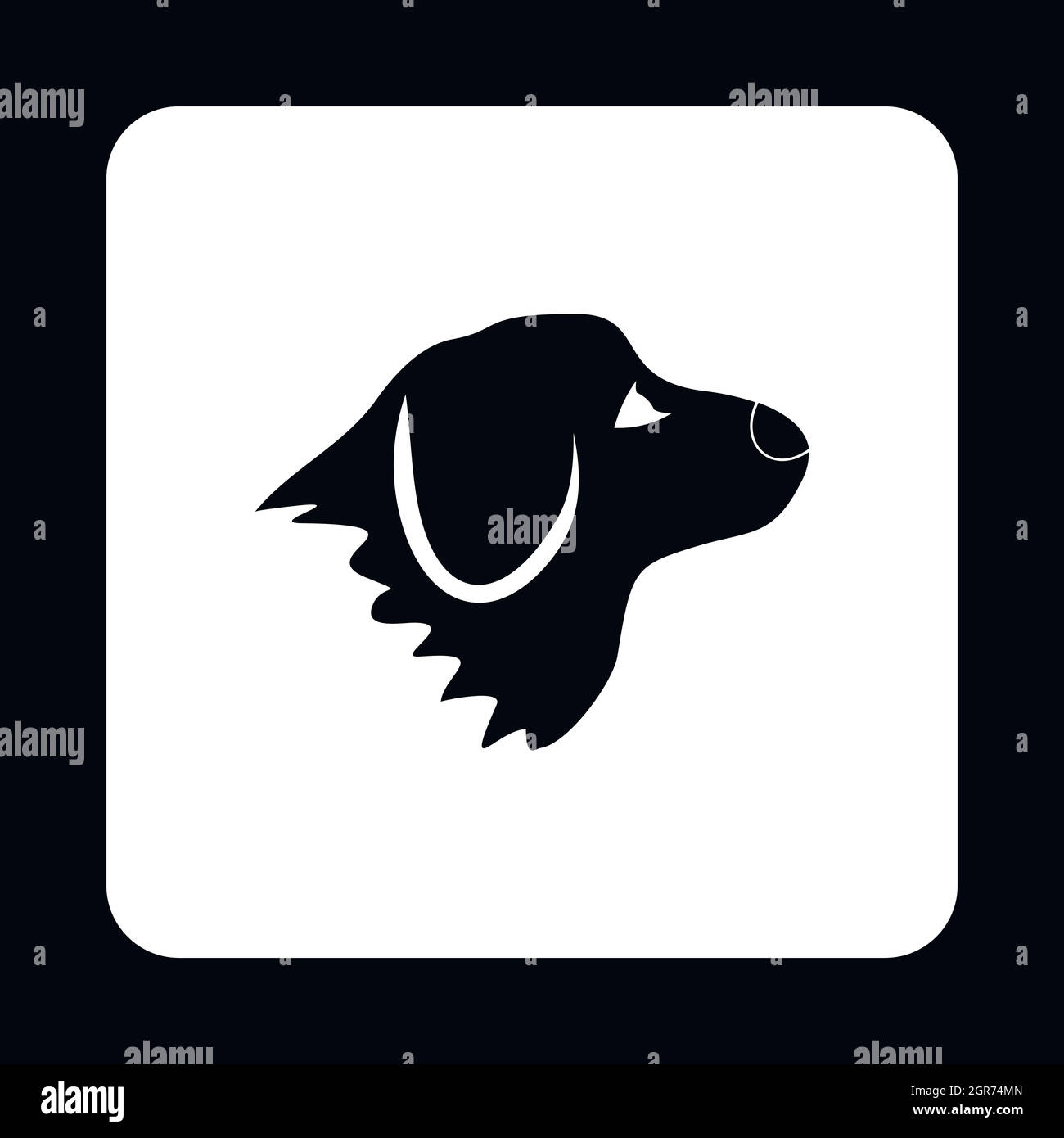 Retriever vector Stock Vector Images - Alamy