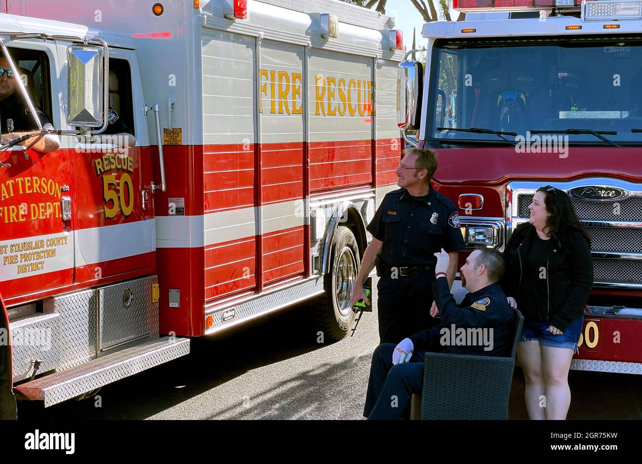 Patterson, CA, U.S.A. 30th Sep, 2021. West Stanislaus Fire Protection ...