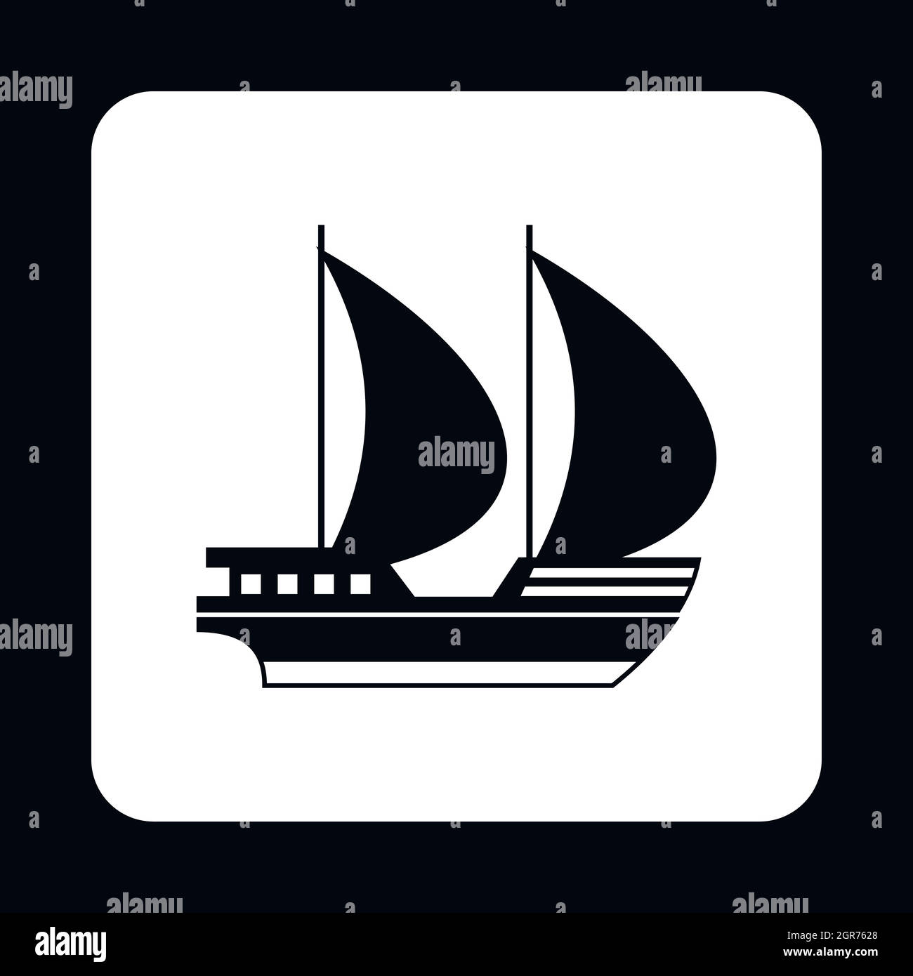 Ship icon simple element Stock Vector Images - Alamy