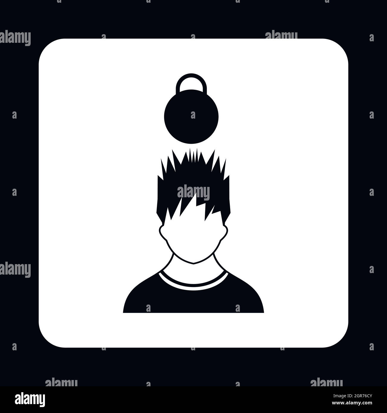 Gorgeous man face Stock Vector Images - Alamy