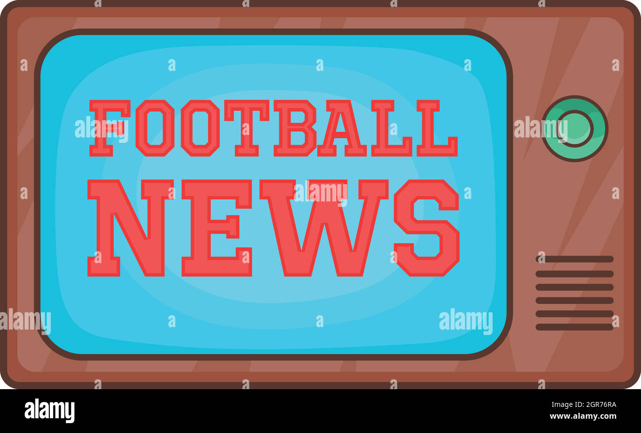 Retro football illustration hi-res stock photography and images - Alamy