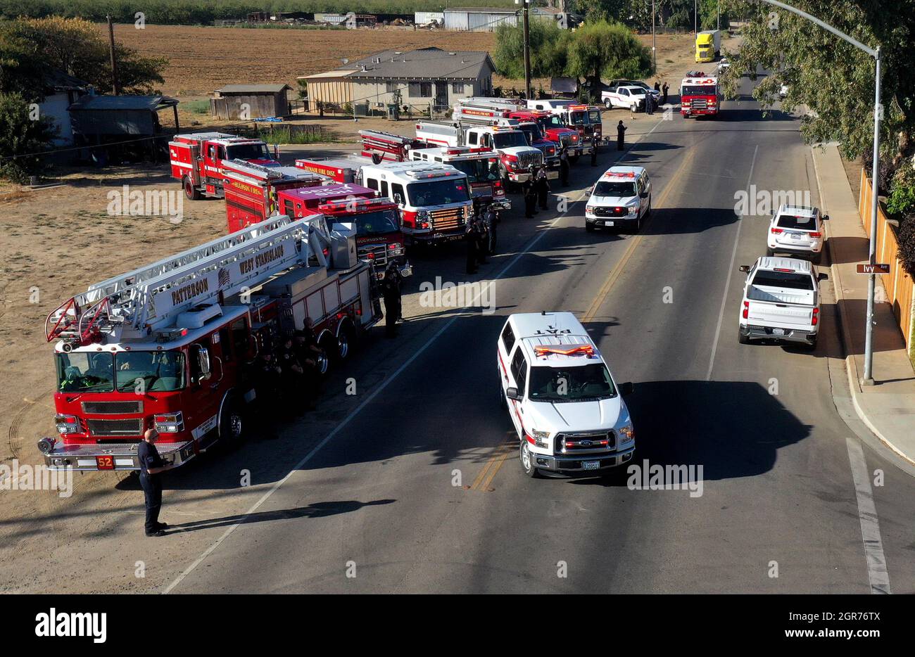 Patterson, CA, U.S.A. 30th Sep, 2021. Several Stanislaus Fire ...