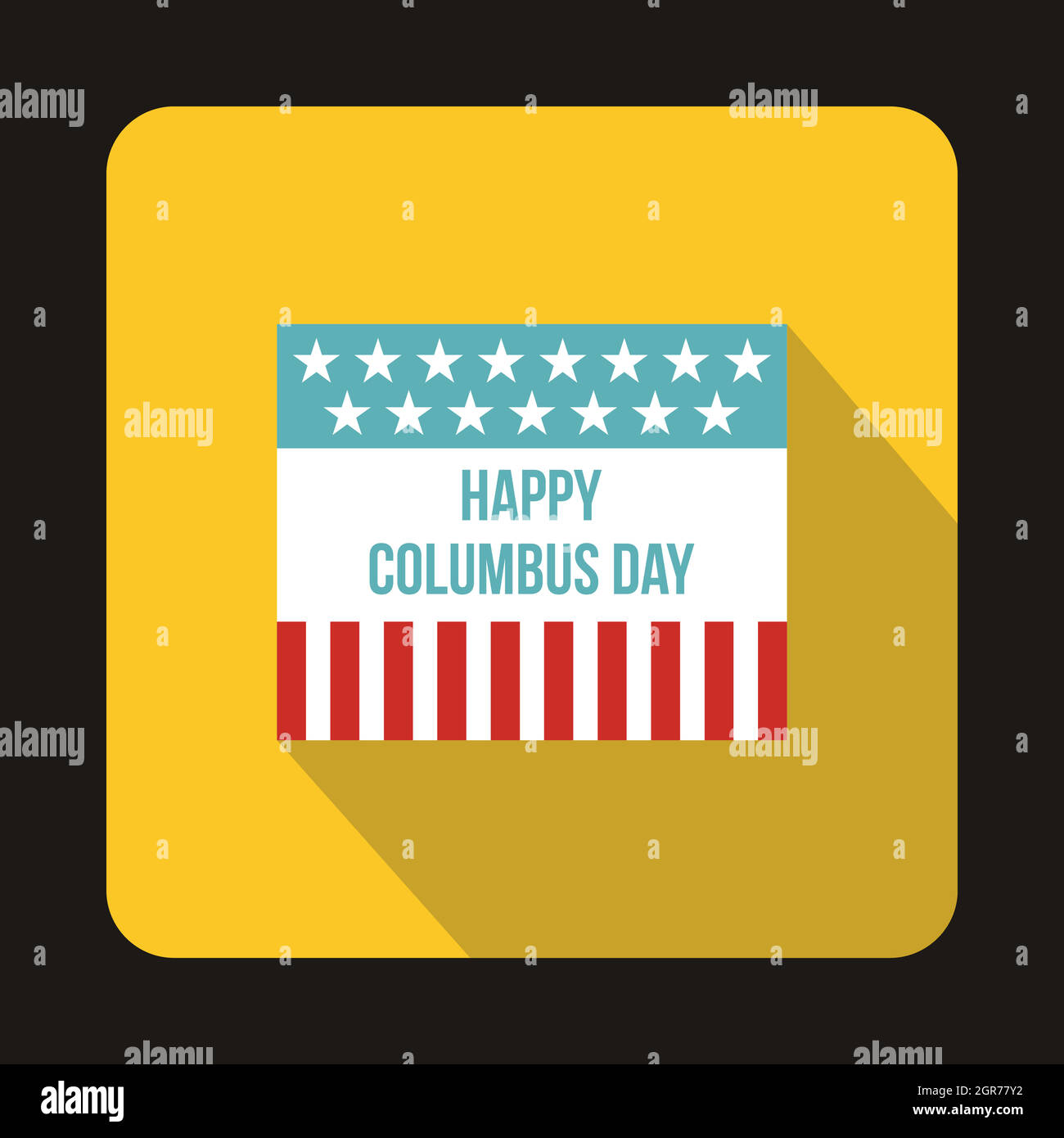 Christopher columbus american flag hi-res stock photography and images ...