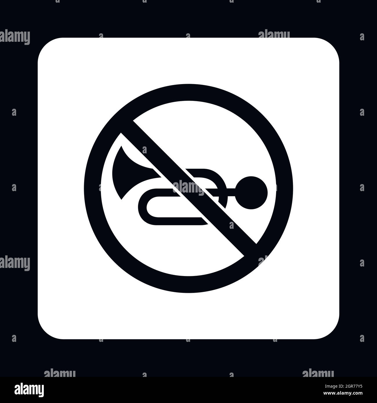 Silence sign public transport hi-res stock photography and images - Alamy