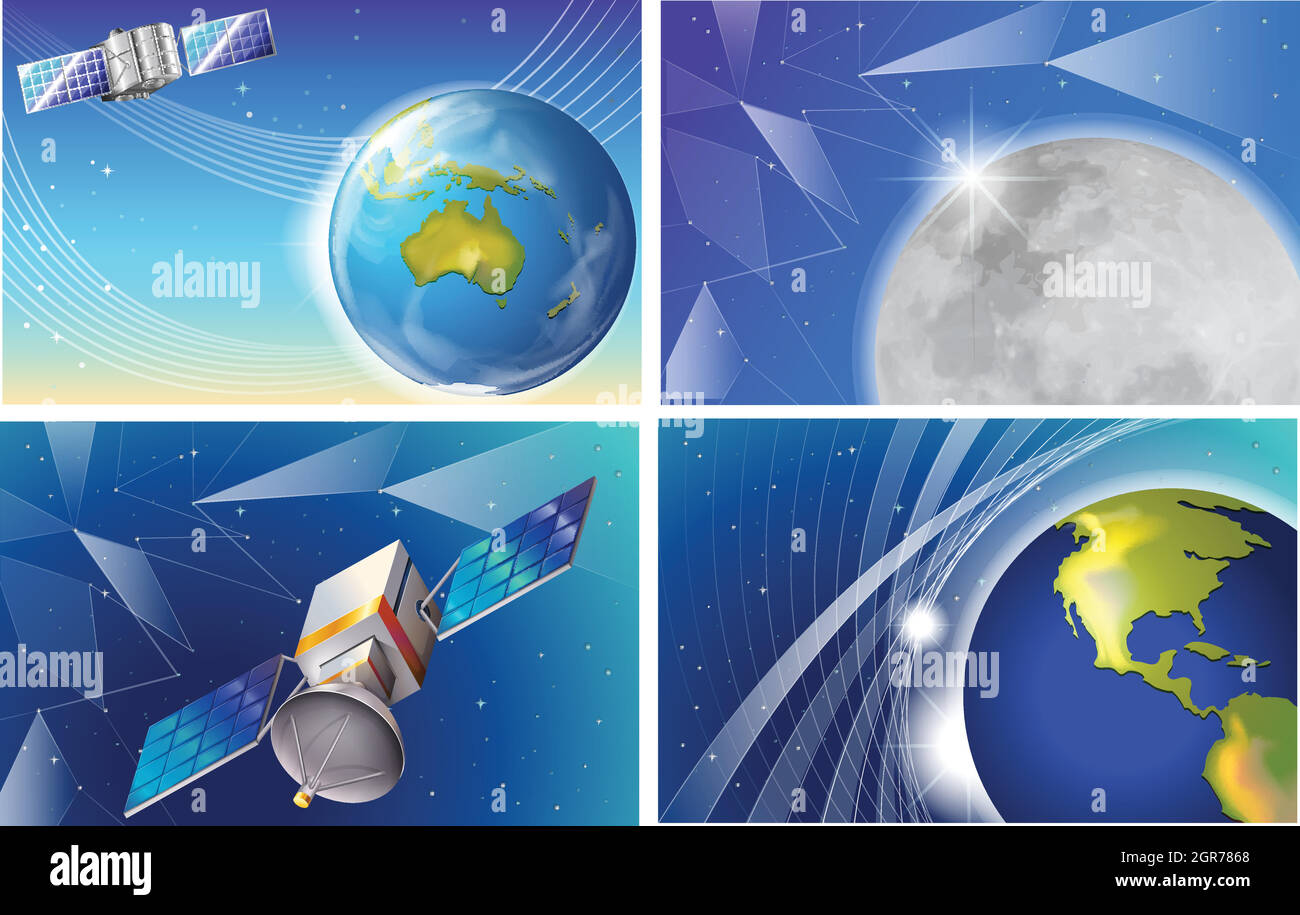 Satellite images hi-res stock photography and images - Alamy