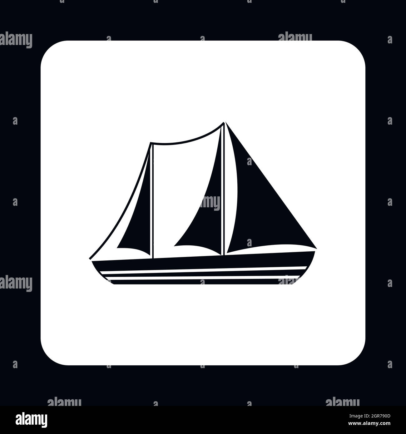 Three most boat Stock Vector Images - Alamy