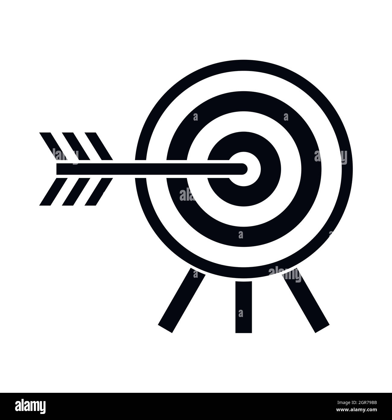 Darts icon, simple style Stock Vector Image & Art - Alamy