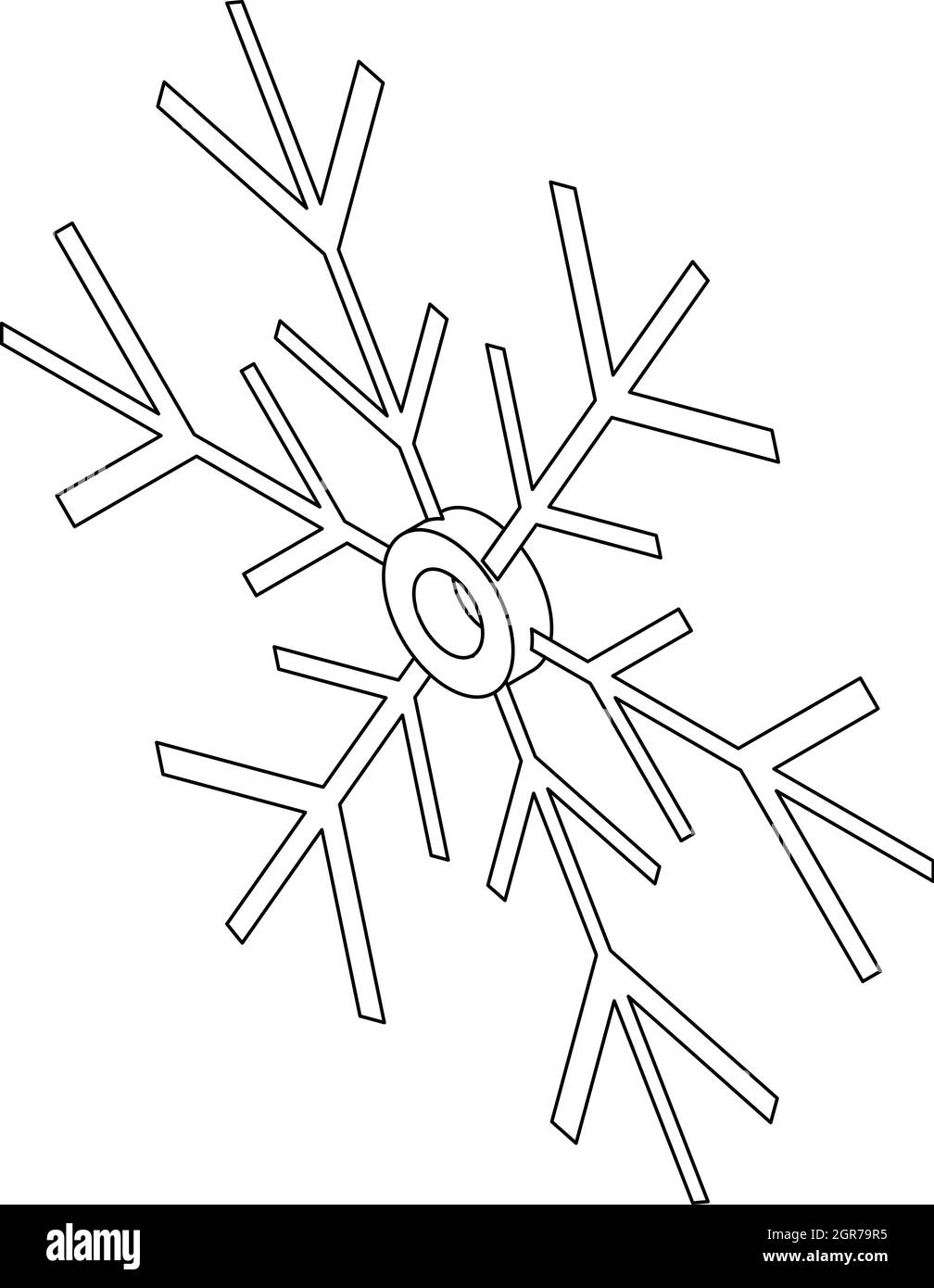 Snowflake icon, outline style Stock Vector Image & Art - Alamy Snowflake icon, outline style Stock Vector Image & Art - Alamy