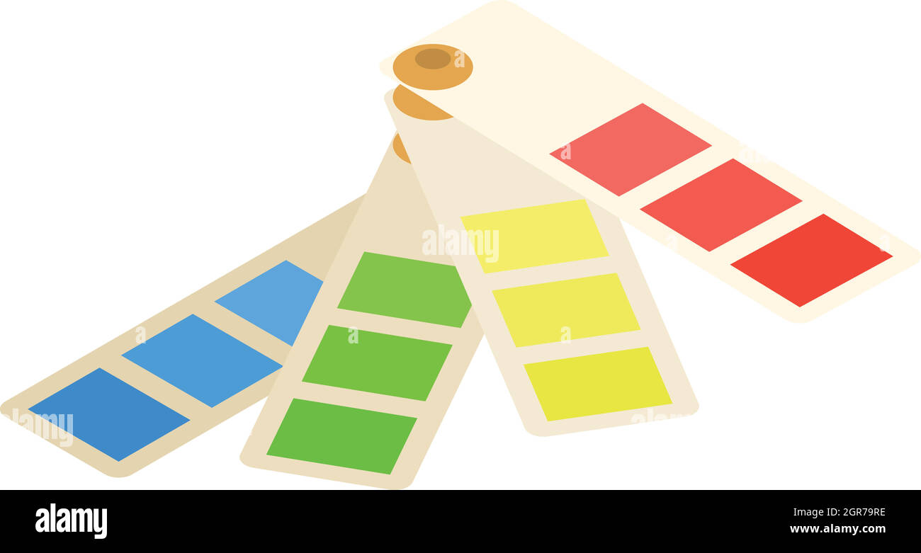 Color palette icon, cartoon style Stock Vector Image & Art - Alamy