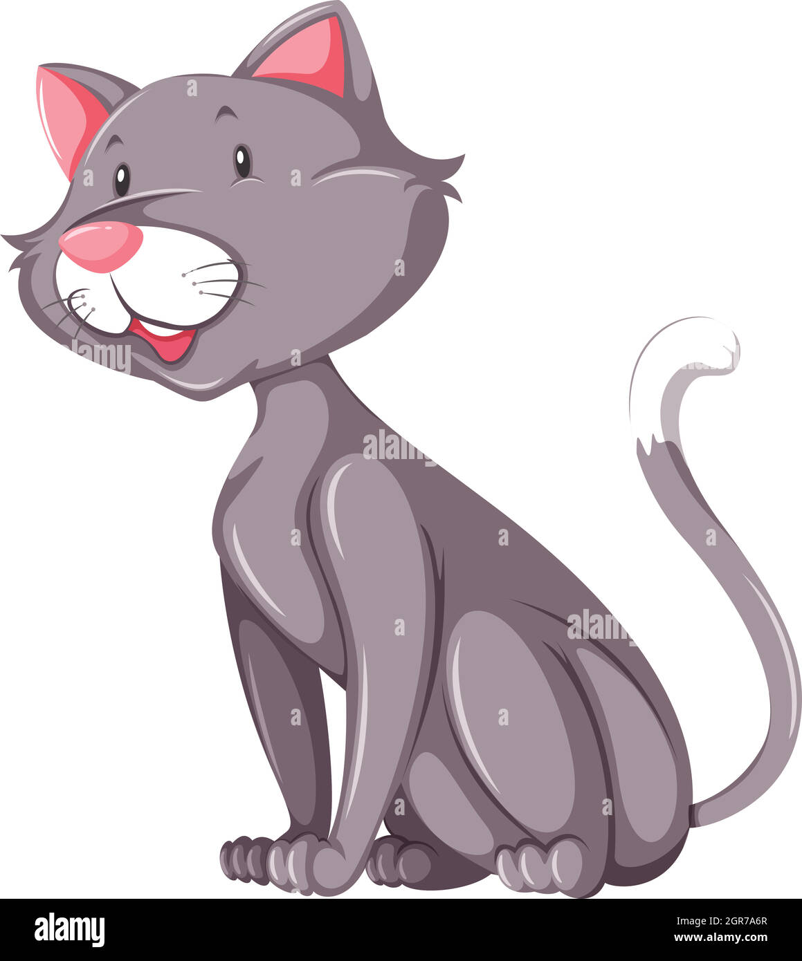 Mewing Stock Vector Images - Alamy