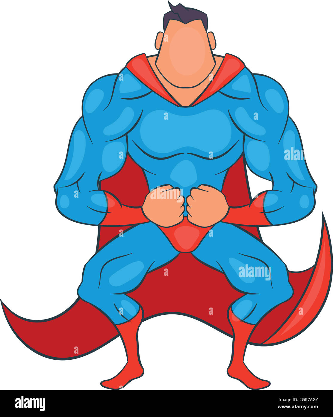 Super hero woman icon Cut Out Stock Images & Pictures - Alamy