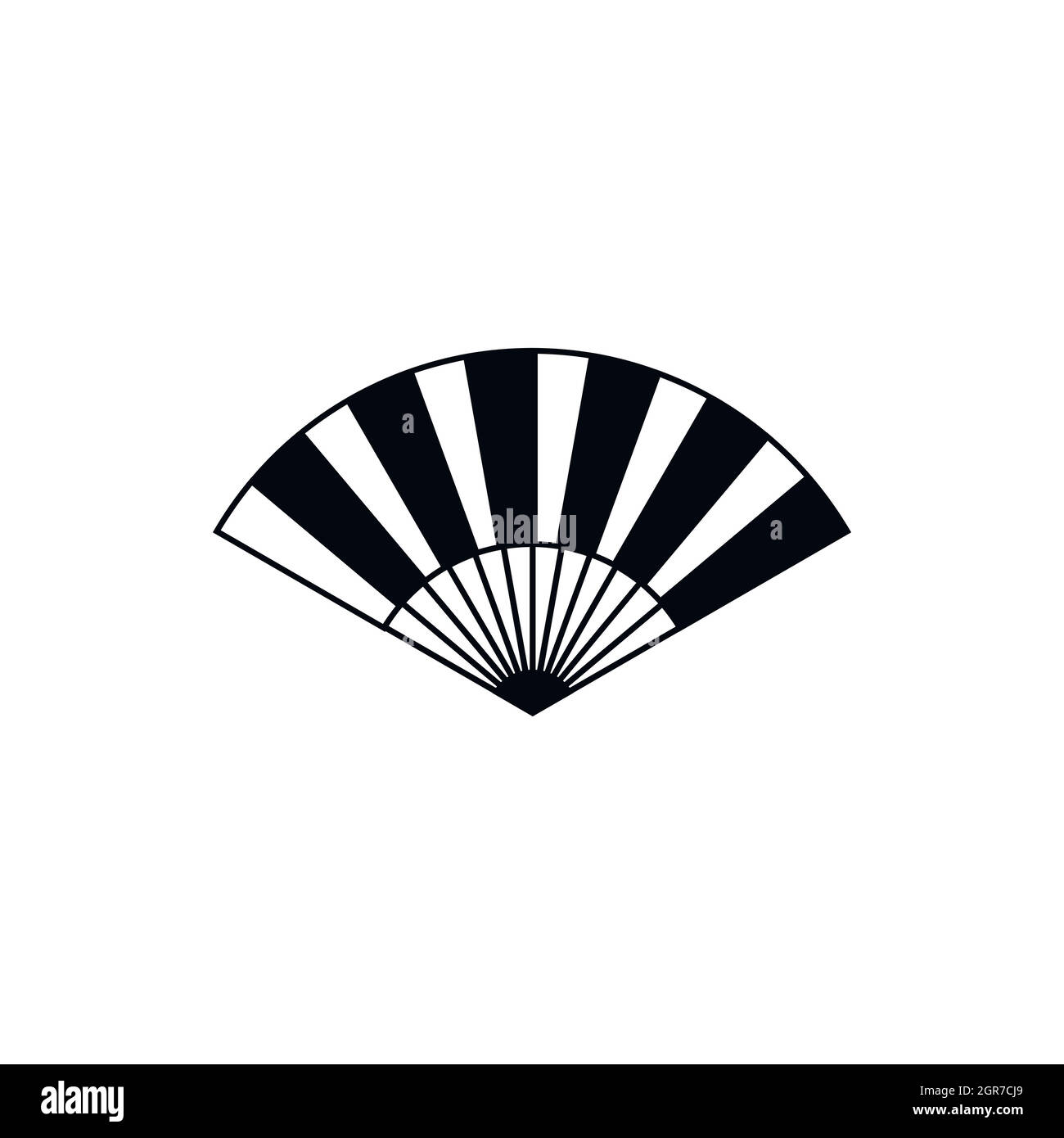 Fan icon, simple style Stock Vector Image & Art - Alamy