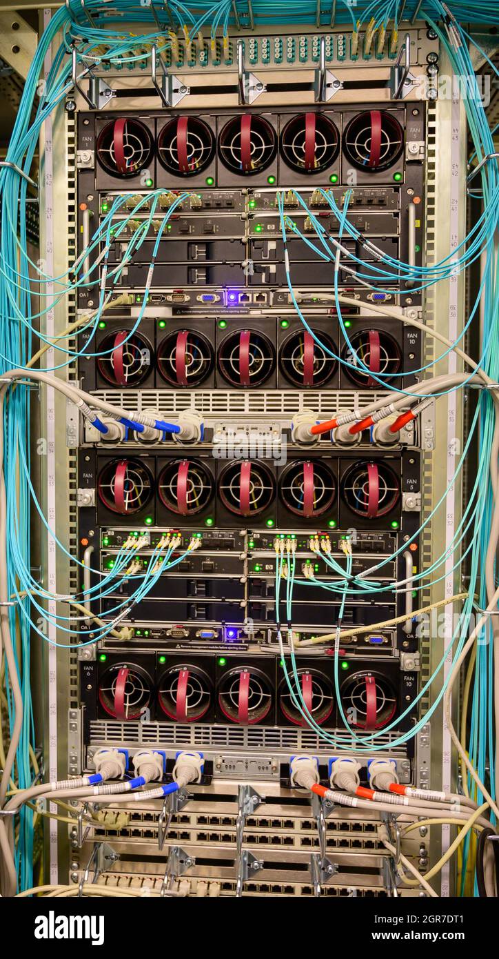 Blade Server Rack High Resolution Stock Photography and Images - Alamy