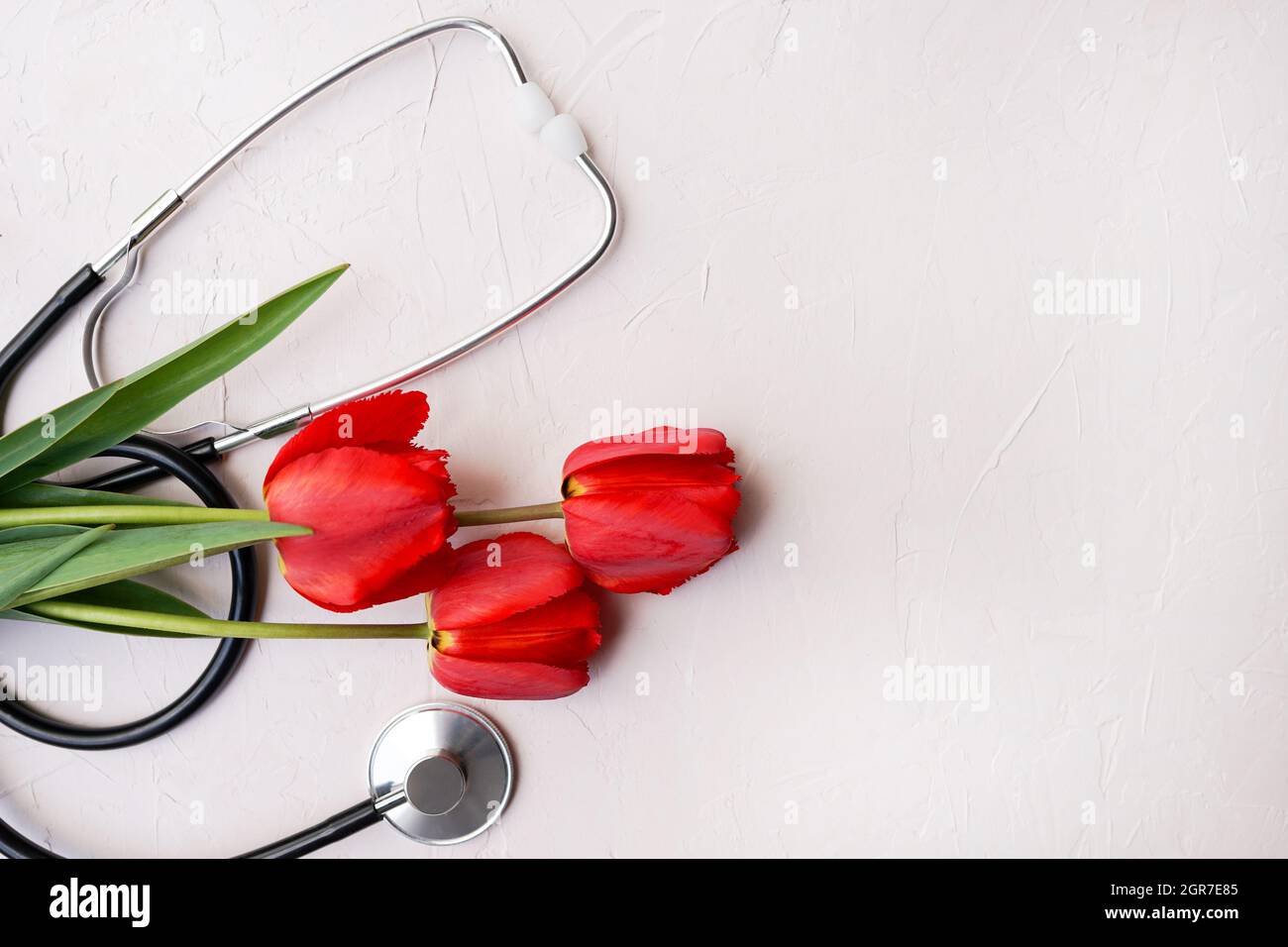 Floral stethoscope hi-res stock photography and images - Alamy