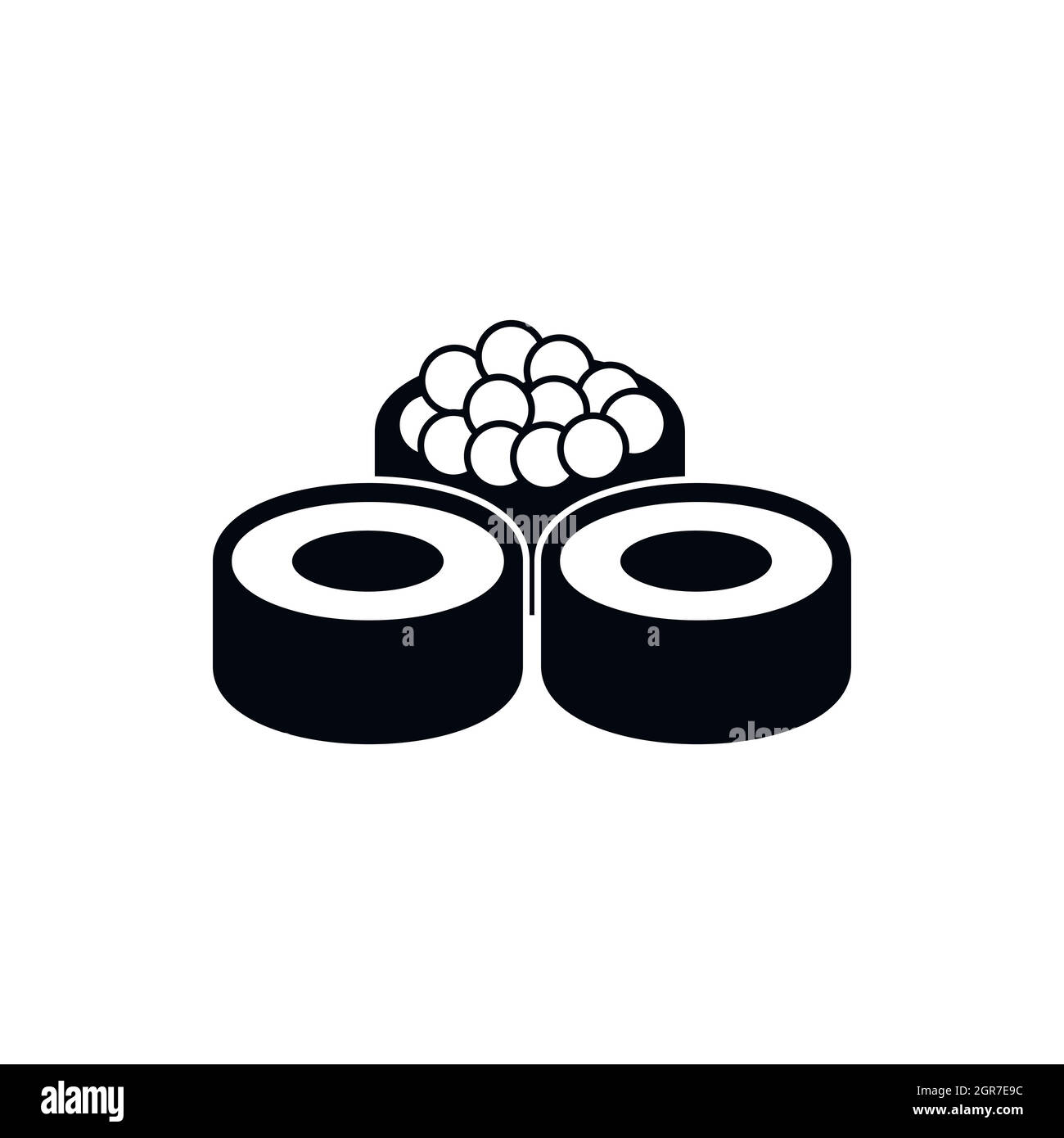 Asian food icon simple Cut Out Stock Images & Pictures - Alamy