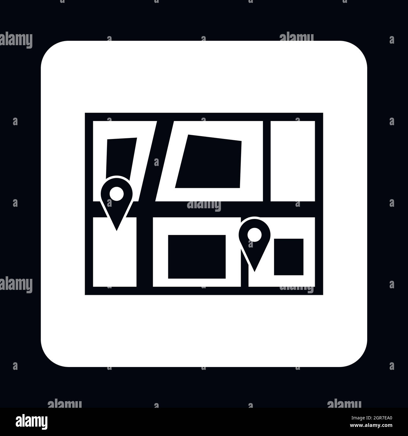 Taxi map pin icon Stock Vector Images - Alamy