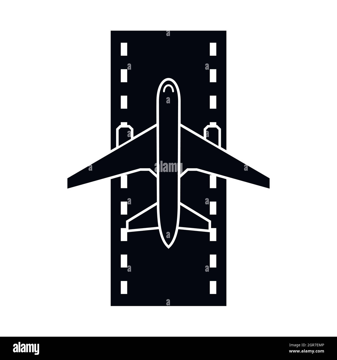 Airport runway illustration hi-res stock photography and images - Alamy