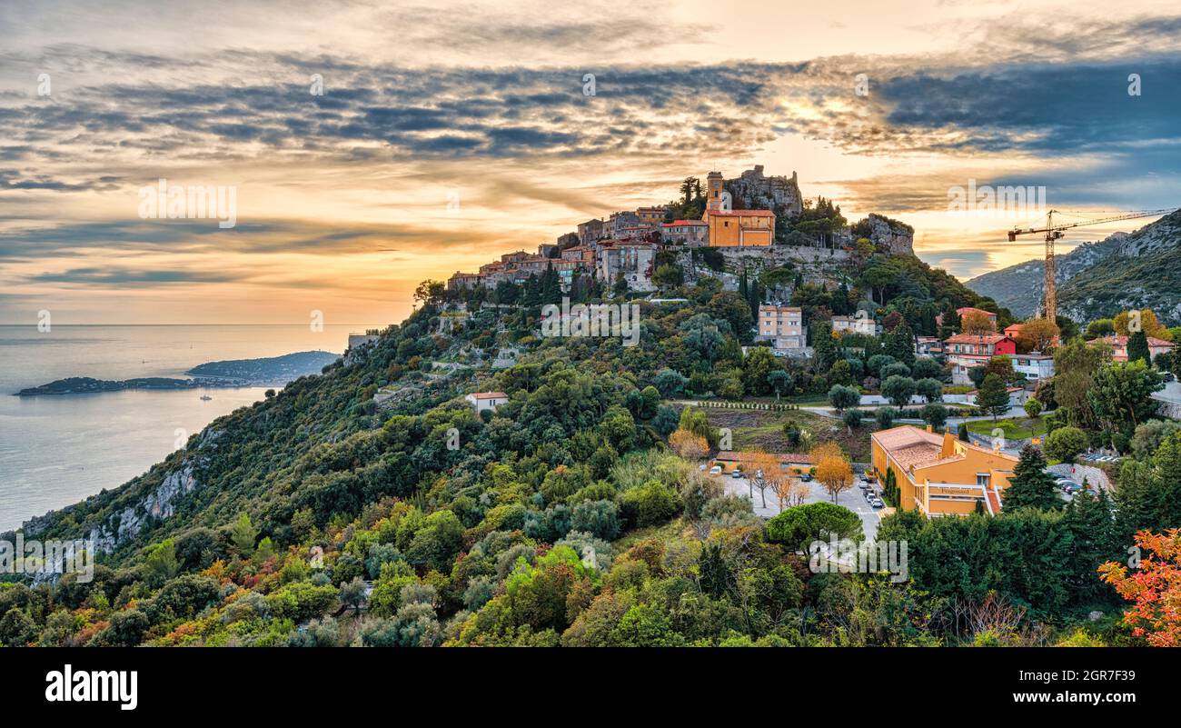 Eze castle hi-res stock photography and images - Alamy