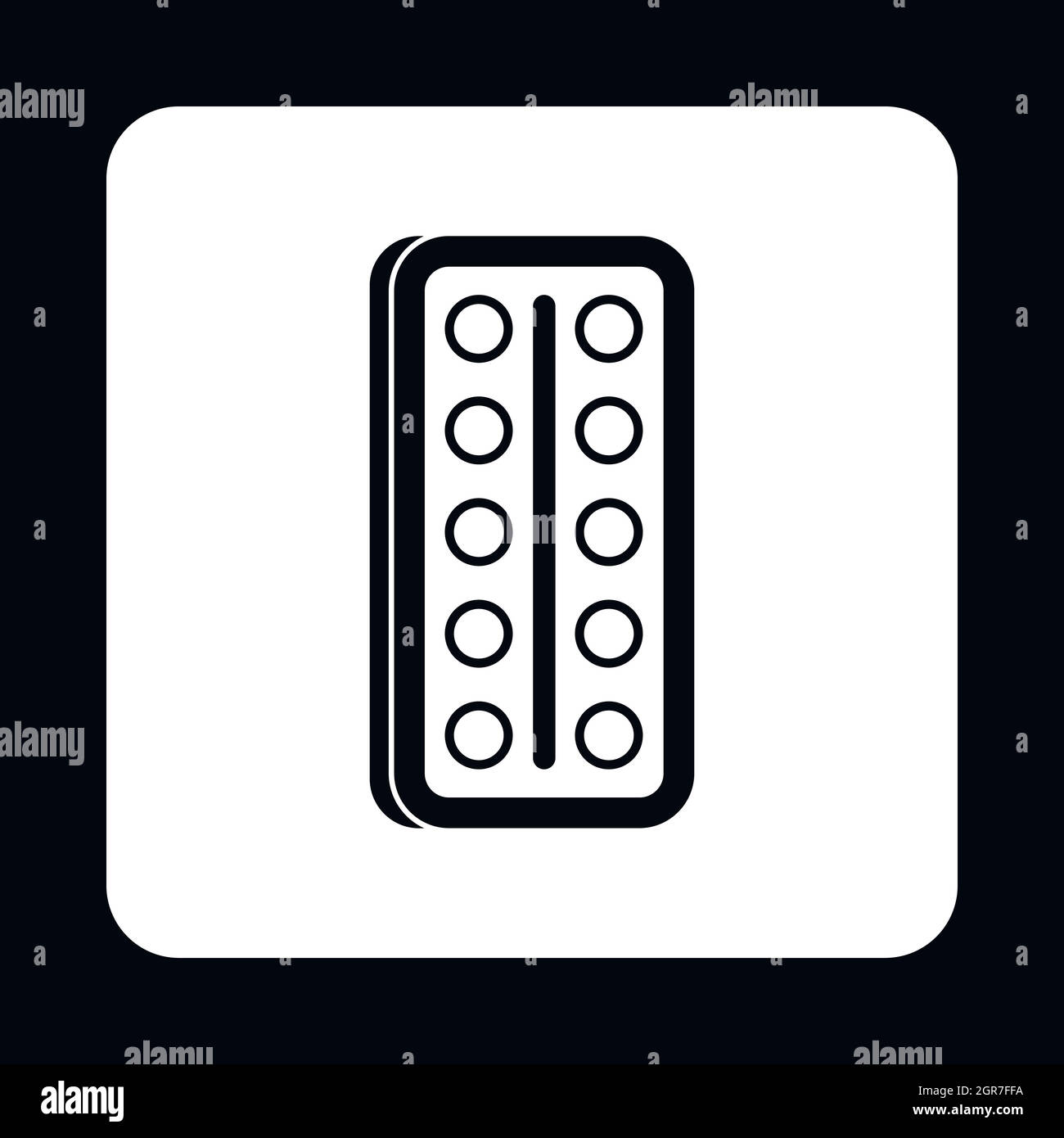 Paint in black water Stock Vector Images - Alamy