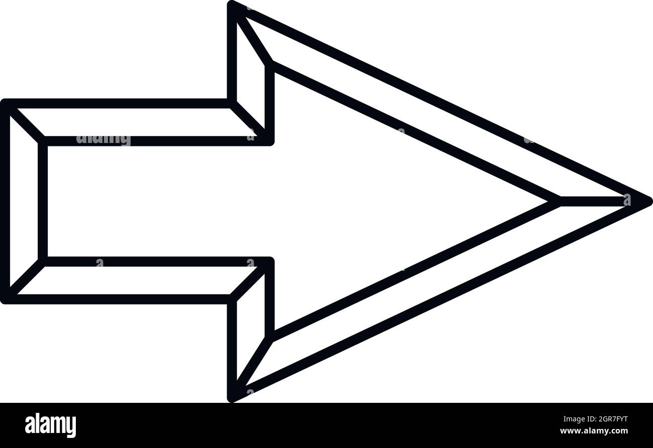 Cursor icon in outline hi-res stock photography and images - Alamy