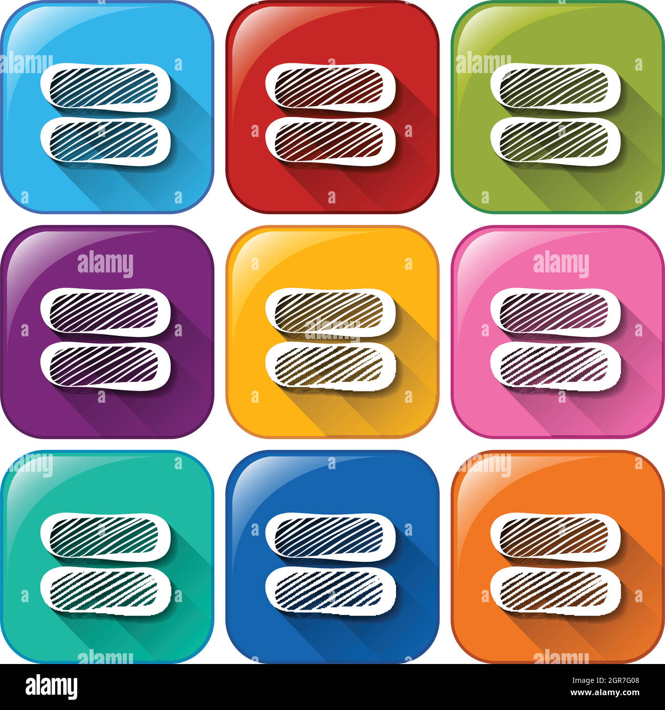 Math icons hi-res stock photography and images - Alamy