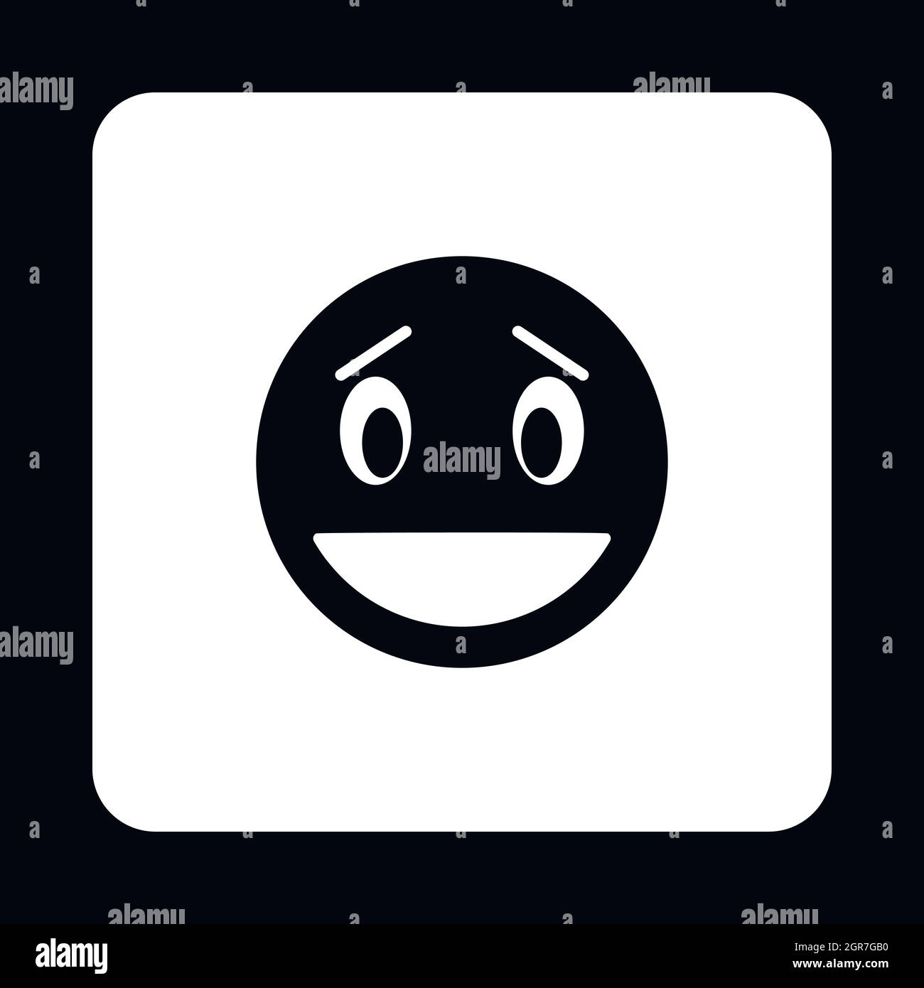Emoticon icon hi-res stock photography and images - Alamy