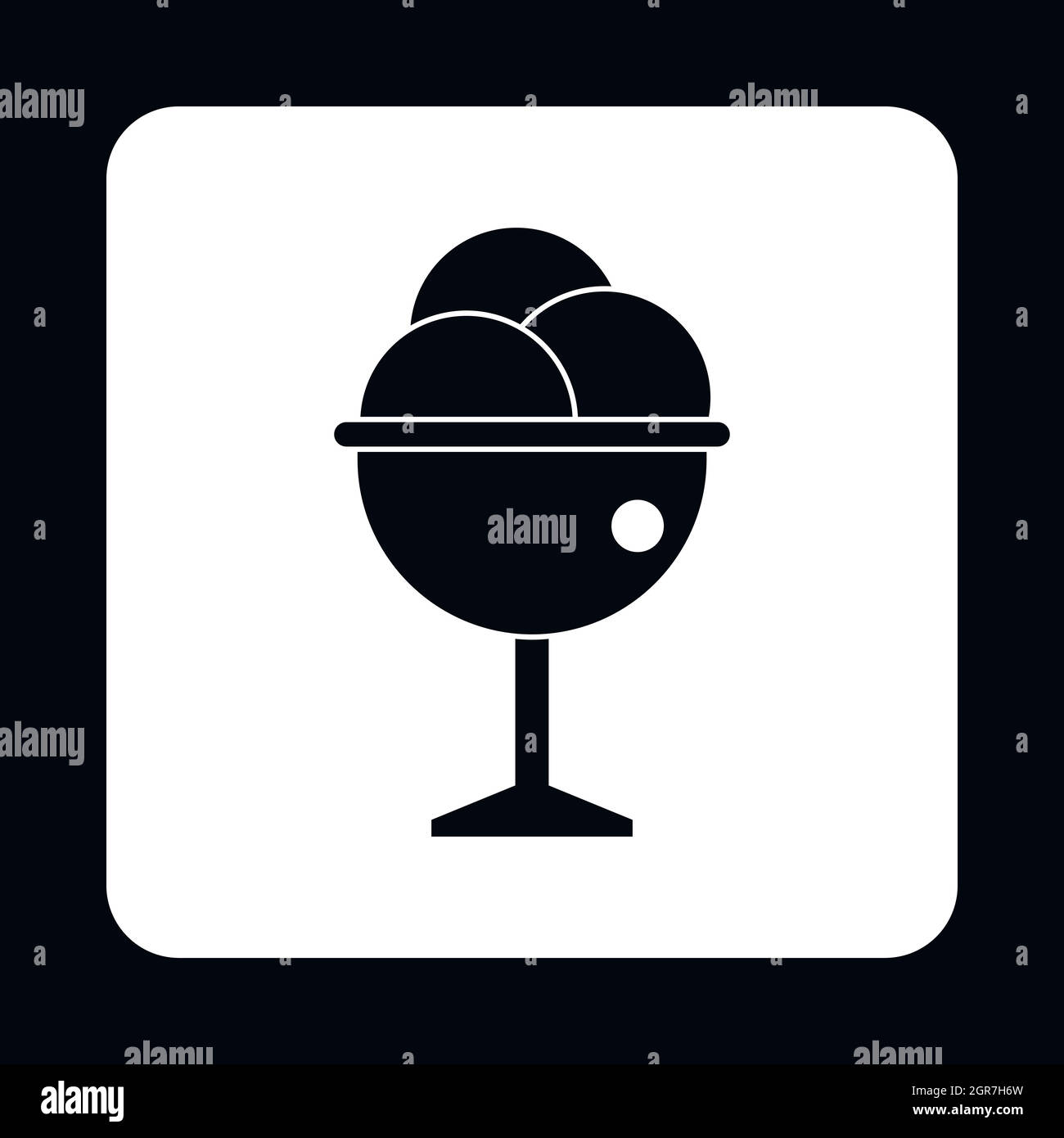 Ice ball Stock Vector Images - Alamy