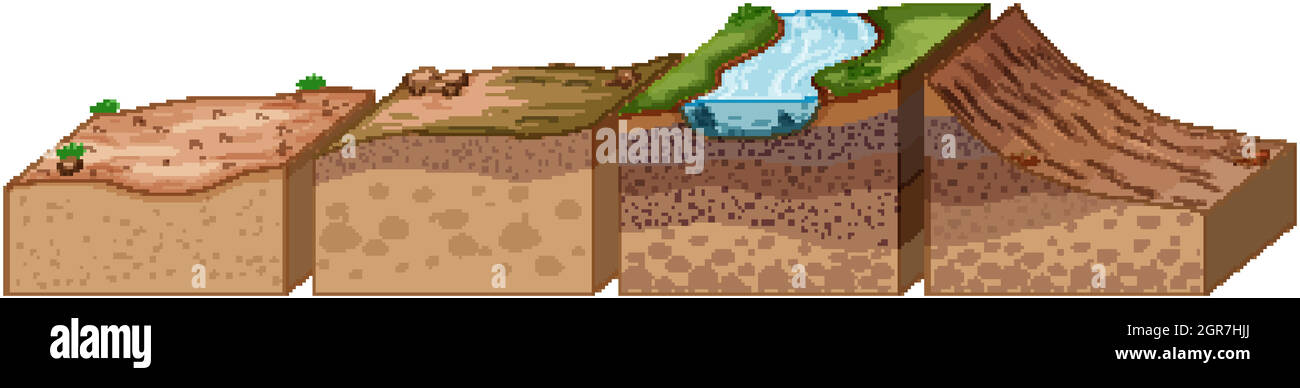 Layers of soil hi-res stock photography and images - Alamy