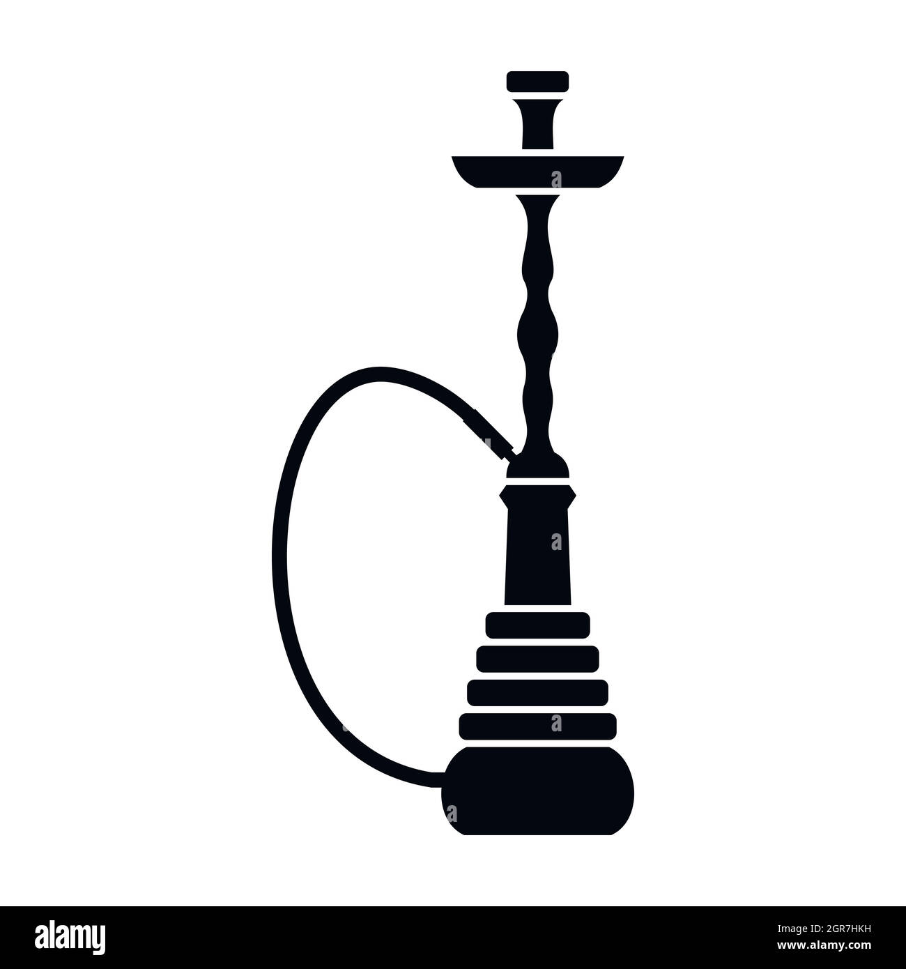 Hookah icon, simple style Stock Vector Image & Art - Alamy