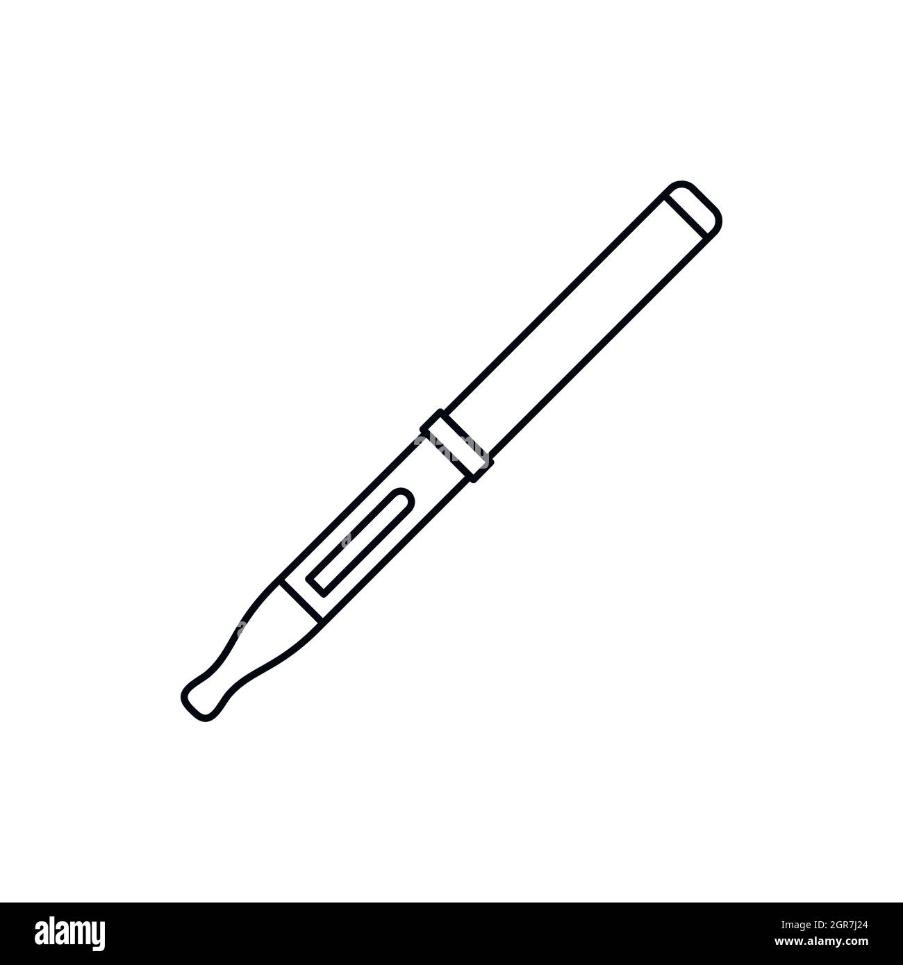 Box mod and clearomizer icon, outline style Stock Vector Image & Art ...