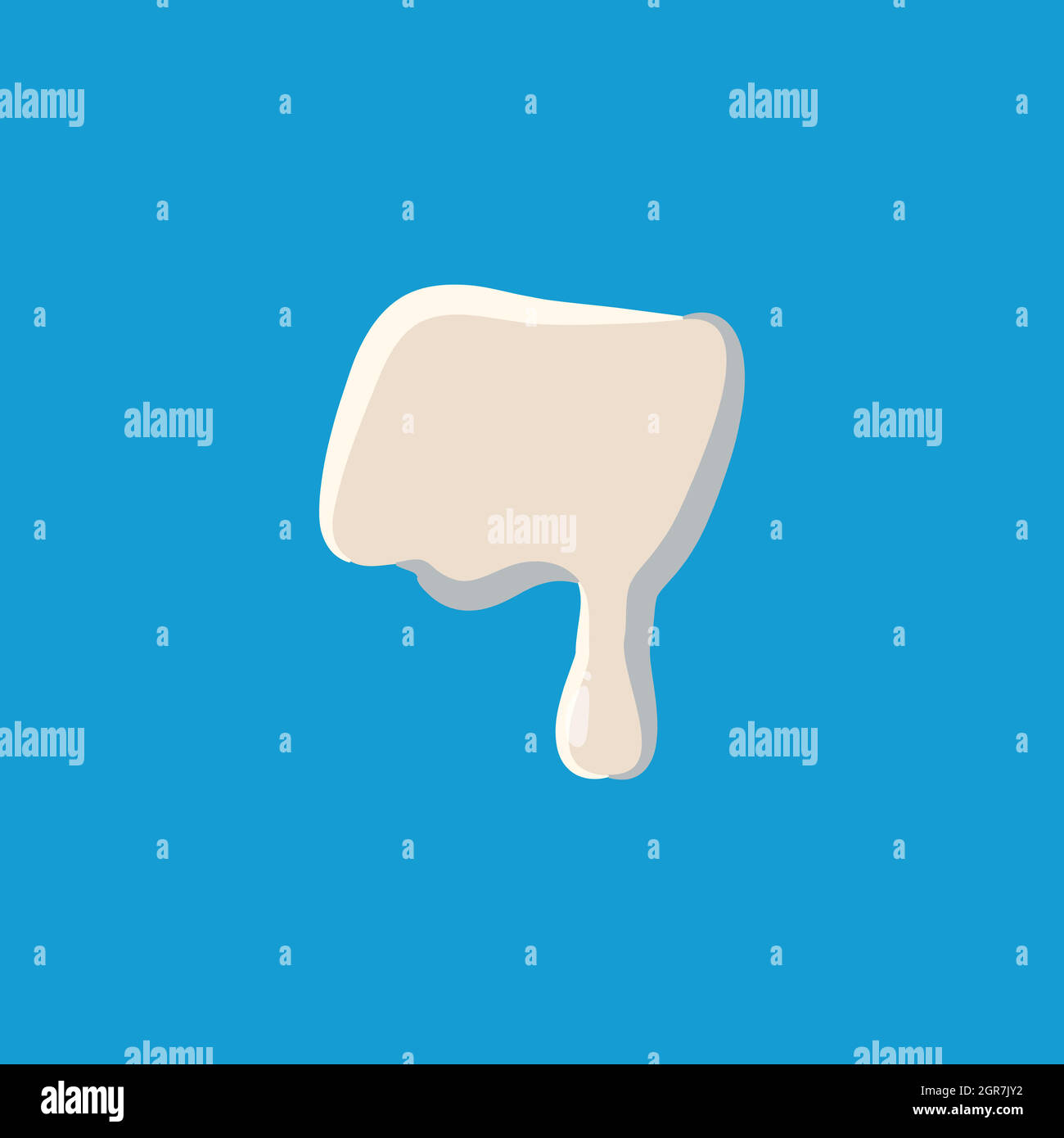 Dash isolated on baby blue background Stock Vector Image & Art - Alamy