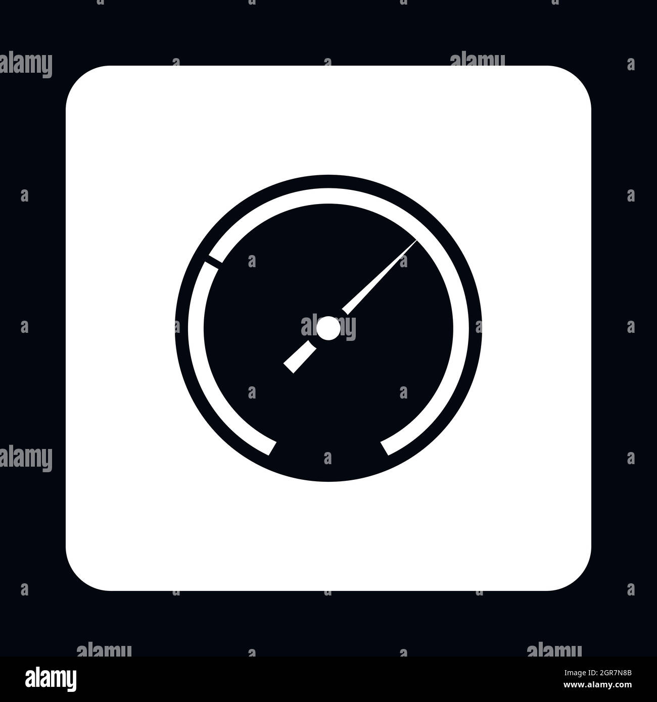 Speedometer Measuring Scale Icon Stock Vector Image And Art Alamy