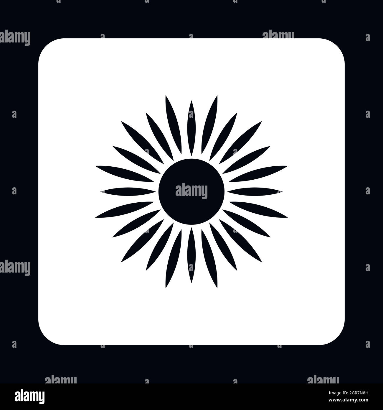 Simple sun design hi-res stock photography and images - Alamy