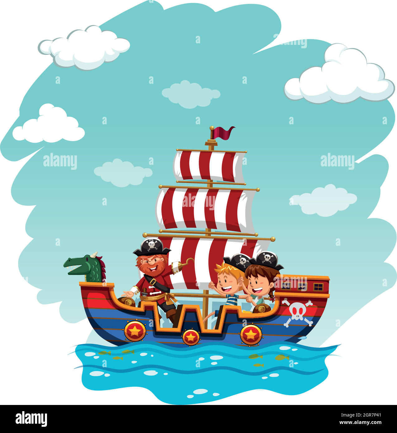 Outside boat Cut Out Stock Images & Pictures - Alamy