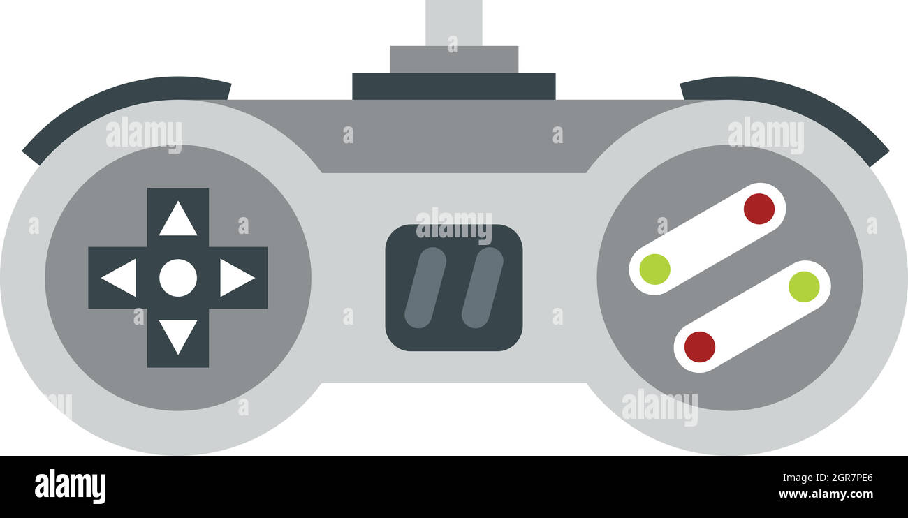 Flat joystick icon hi-res stock photography and images - Alamy