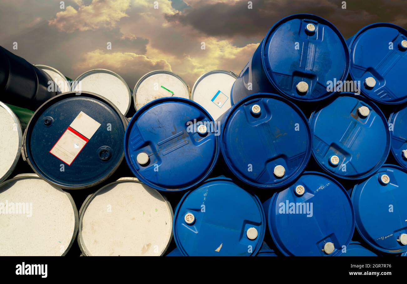 Empty oil drum hi-res stock photography and images - Alamy
