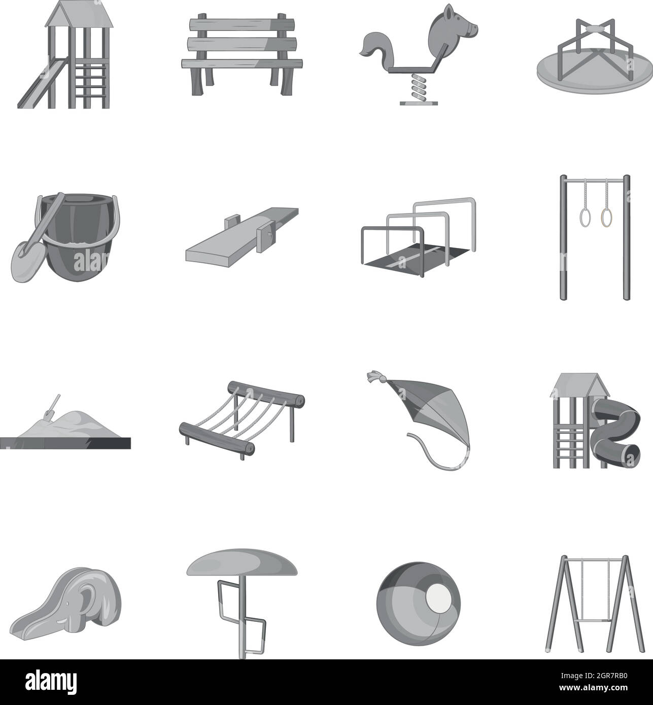 Children playground icons set Stock Vector Image & Art - Alamy Children playground icons set Stock Vector Image & Art - Alamy