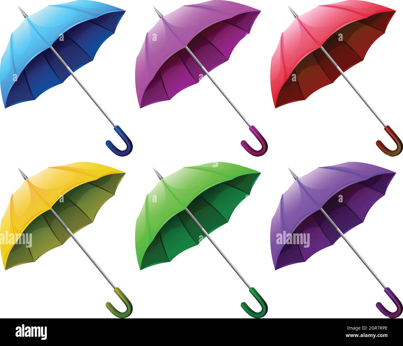 Brollies Stock Vector Images - Alamy