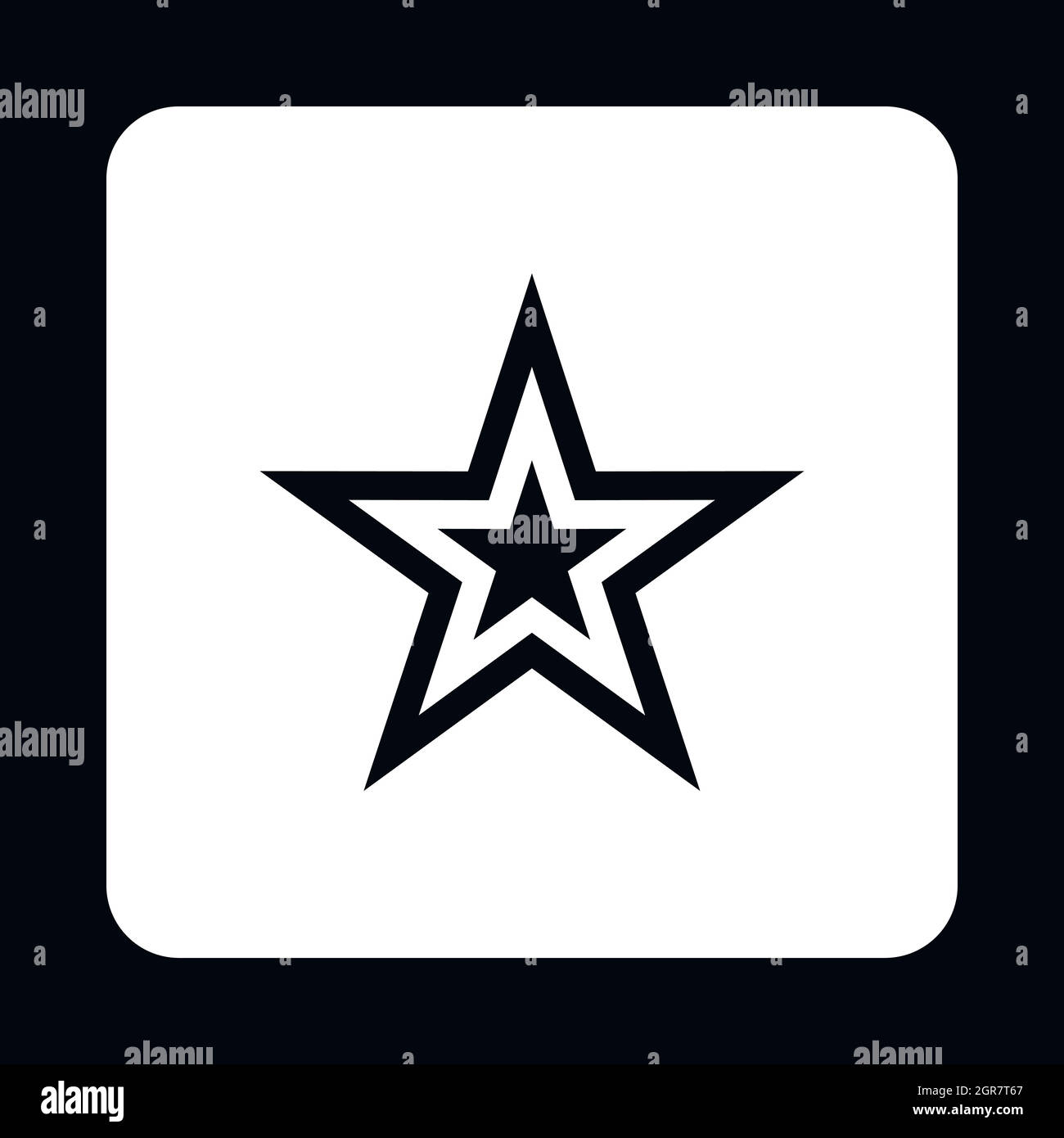 Celestial figure star icon, simple style Stock Vector Image & Art - Alamy