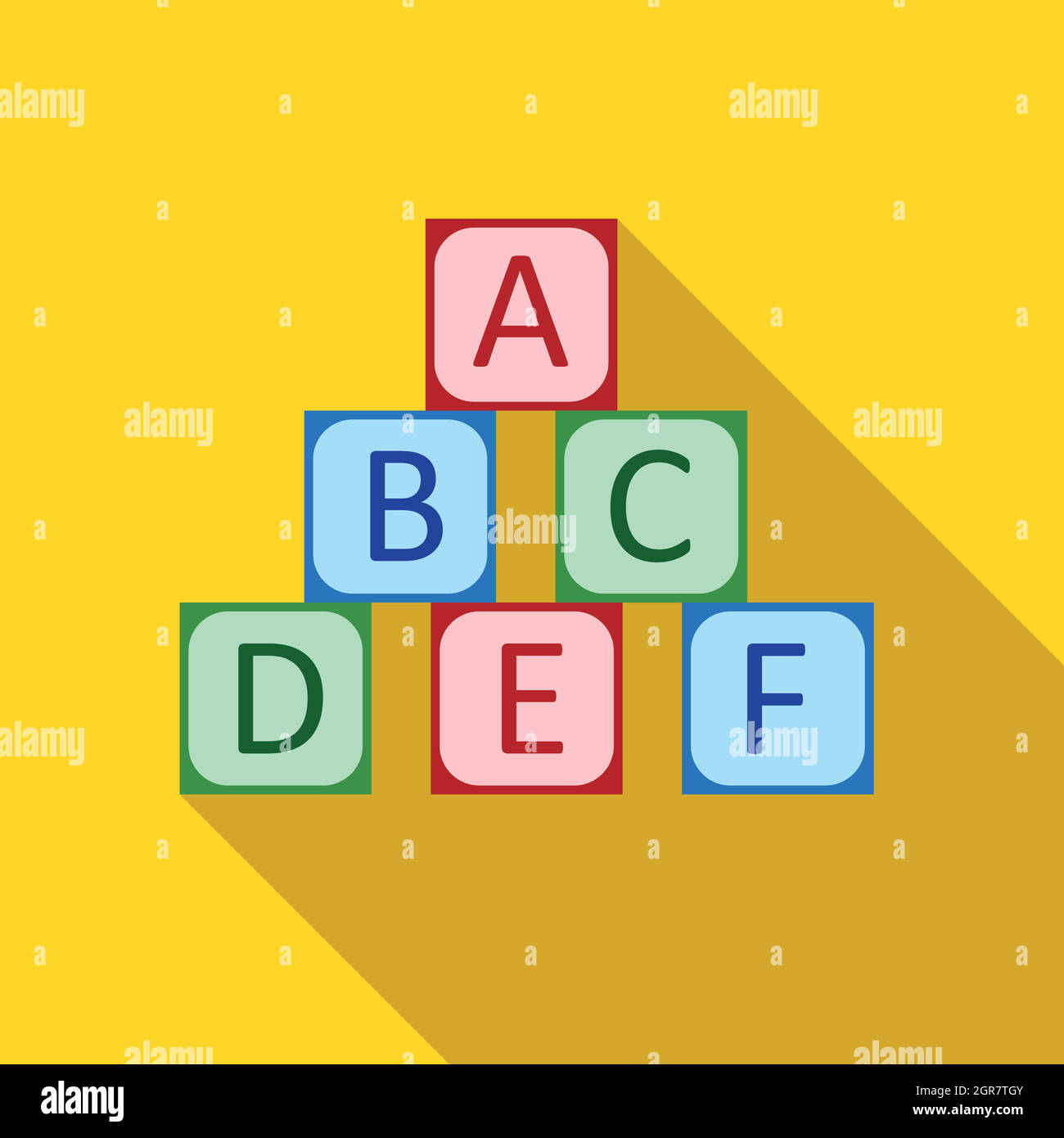 Cubes icon Stock Vector Images - Alamy