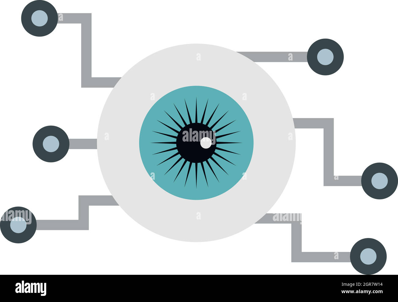 Illustration cyber Stock Vector Images - Alamy